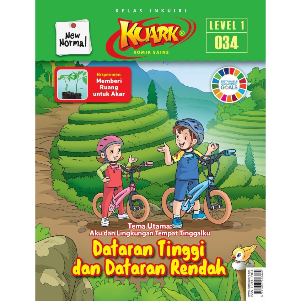 Jual KUARK Komik Sains Level I Nomor 034 New Normal - Materi OSK 2024 | Shopee Indonesia