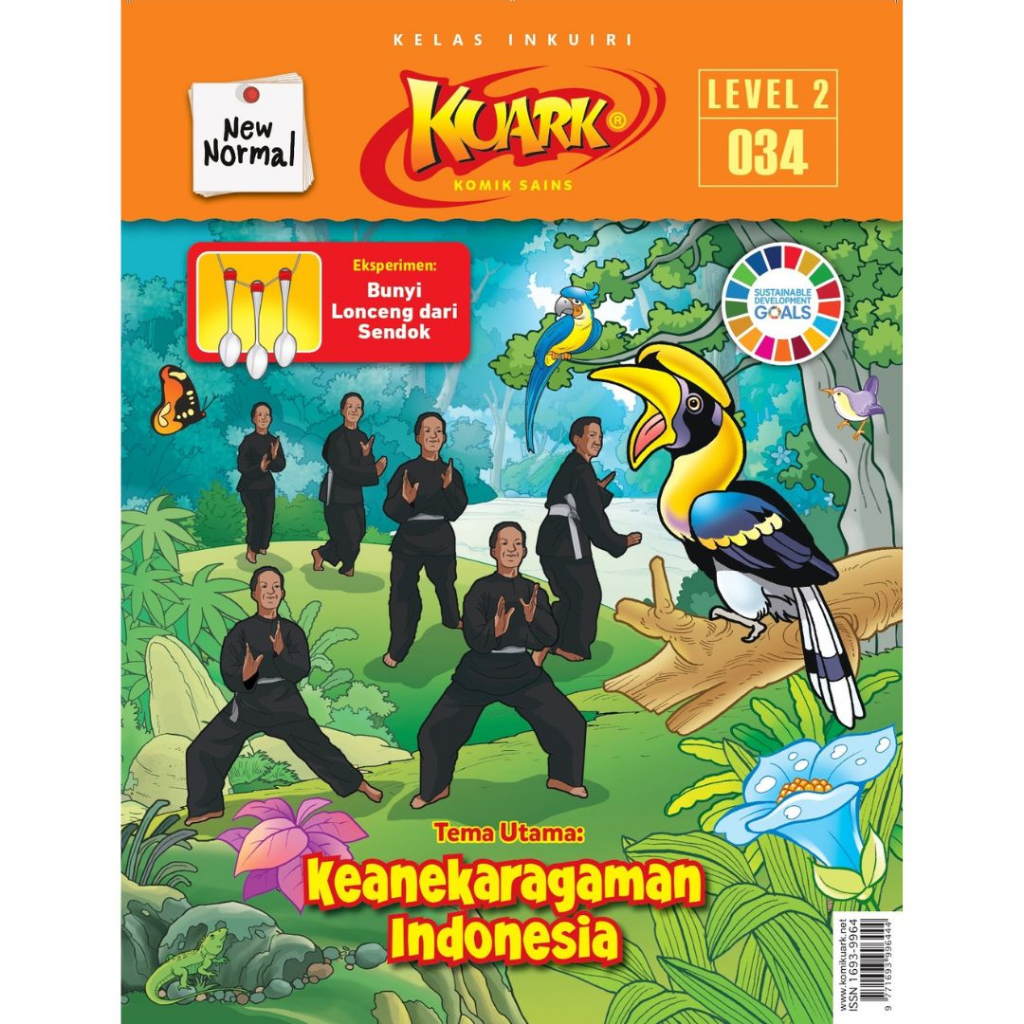 Jual KUARK Komik Sains Level II Nomor 034 New Normal - Materi OSK 2024 | Shopee Indonesia