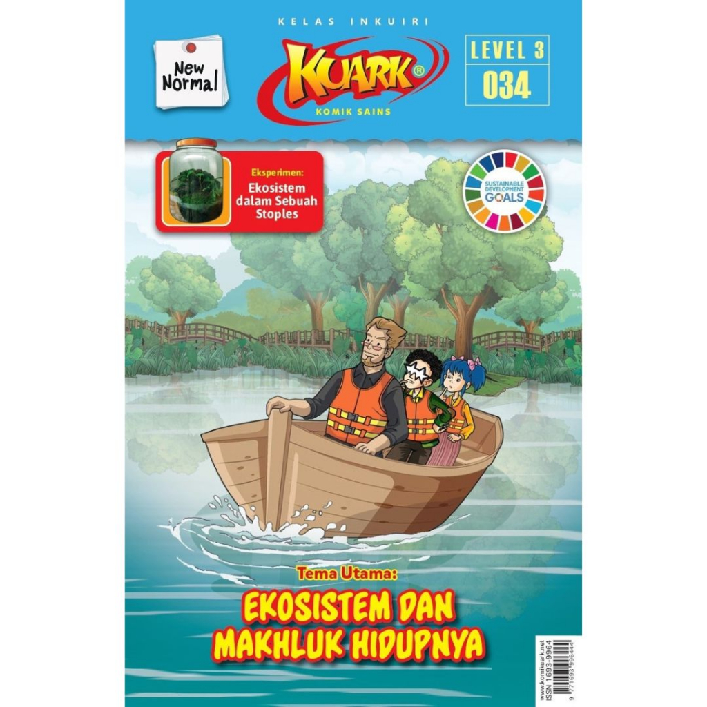Jual KUARK Komik Sains Level III Nomor 034 New Normal - Materi OSK 2024 | Shopee Indonesia