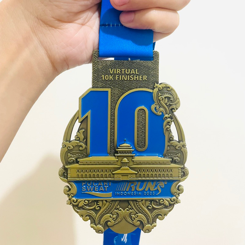 Jual Medali Virtual 10K Finisher Pocari Sweat Run Indonesia 2023 ...