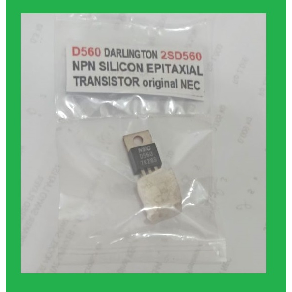 Jual D560 DARLINGTON 2SD560 NPN SILICON EPITAXIAL TRANSISTOR original NEC | Shopee Indonesia