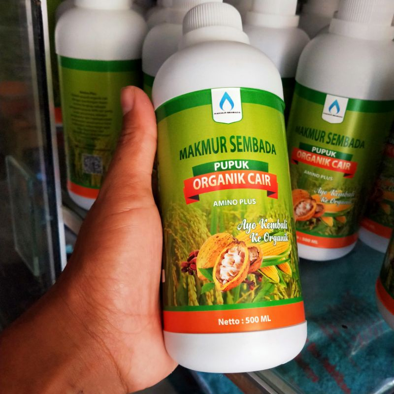 Jual Pupuk Organik Cair penyubur tanah pertumbuhan tanaman 500ml | Shopee Indonesia