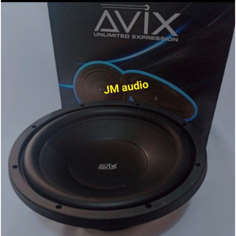 Jual speaker subwoofer 12inch AVIX AX-SW1237 250WATT | Shopee Indonesia