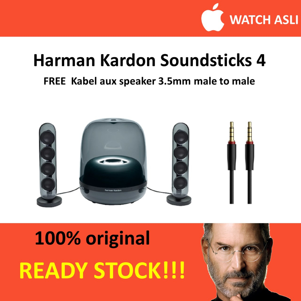 Jual Harman Kardon Soundsticks 4 / Soundstick 4 Sound Sticks Stick ...