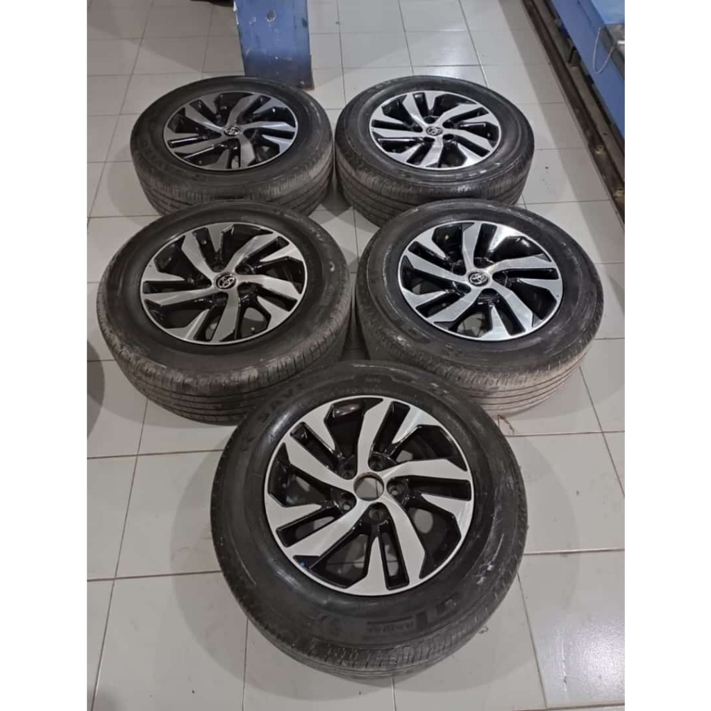 Jual VELG BEKAS OEM STD RUSH R16X6,5 5X114 ET50 + BAN 215 65 R16 ( 5PCS ...
