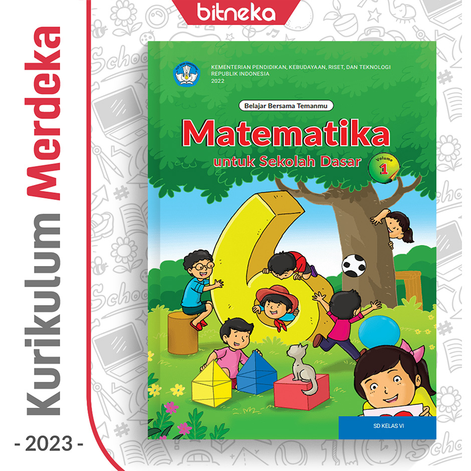 Jual Buku Siswa Belajar Bersama Temanmu : Matematika SD/MI Kelas 6 vol 1 Kurikulum Merdeka ...