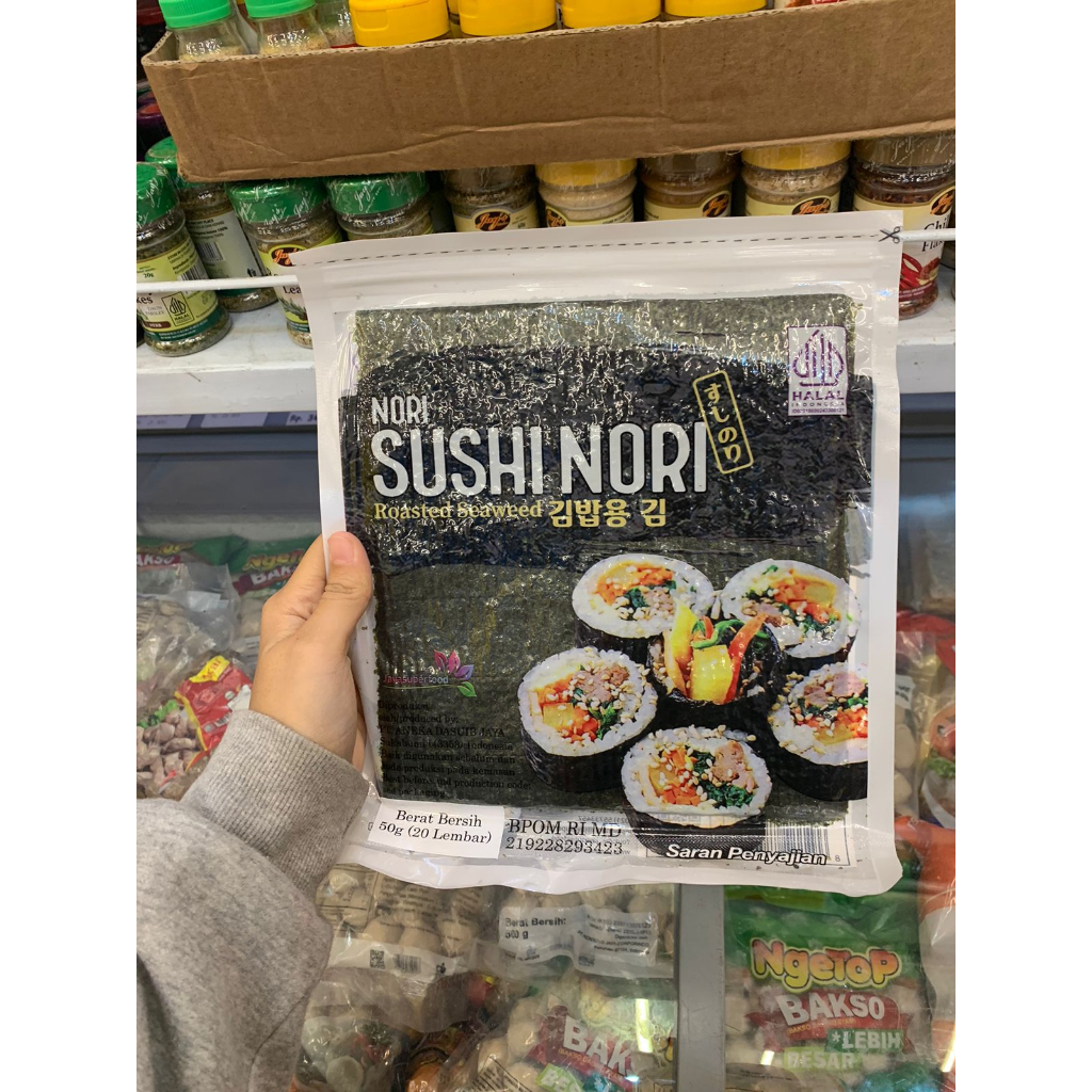 Jual JSF Sushi Nori 10 Lembar | Shopee Indonesia