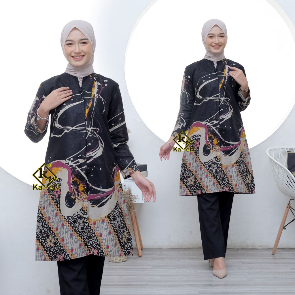 Jual Winih Batiks - Atasan Baju Batik Wanita Modern Tunik Batik Ukuran ...