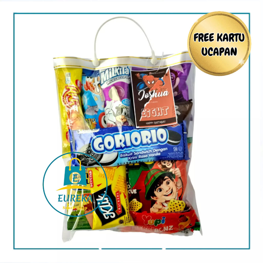 Jual Paket Snack Ulang Tahun Anak (Paket 15) / Paket Parcel Ulang Tahun ...