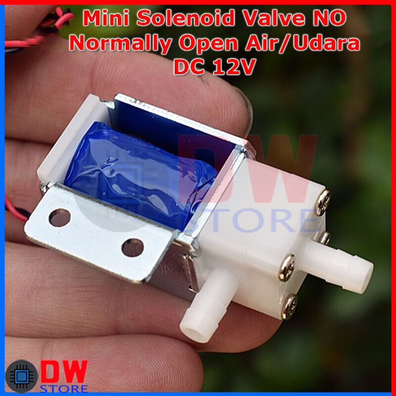 Jual Mini Solenoid Valve DC 12V Keran Katup Air Elektrik NO Normally ...