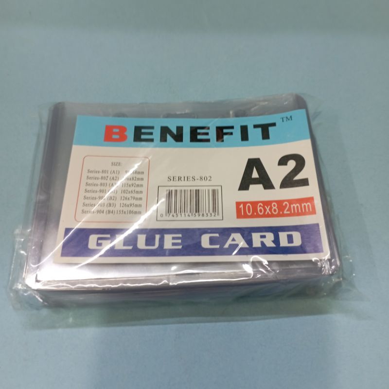 Jual PLASTIK NAMETAG BENEFIT A2 106x82mm / isi 20 pcs / pack | Shopee ...
