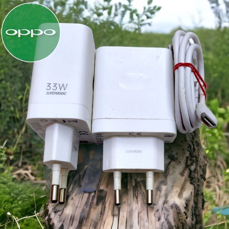 Jual Charger OPPO SUPERVOOC 33 Watt Original a57, a77s, Reno 8T, 7z ...