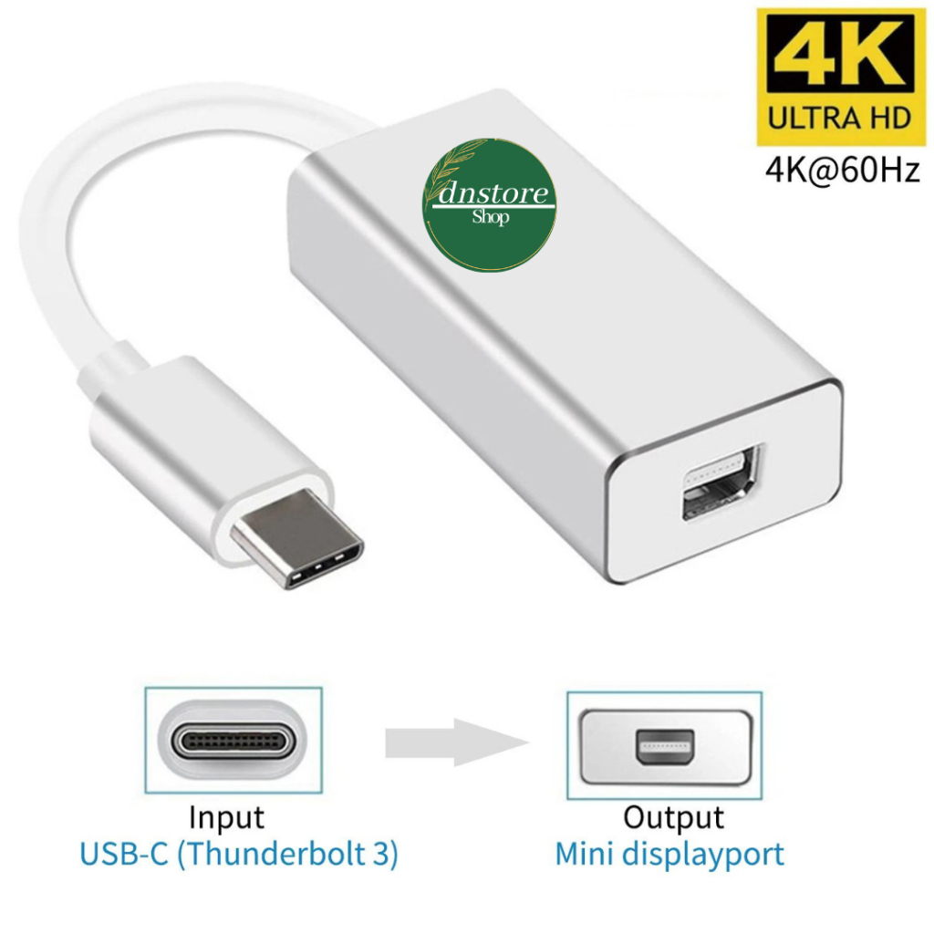 Jual USB Type C to MINI DP / Display port / Displayport | Shopee Indonesia