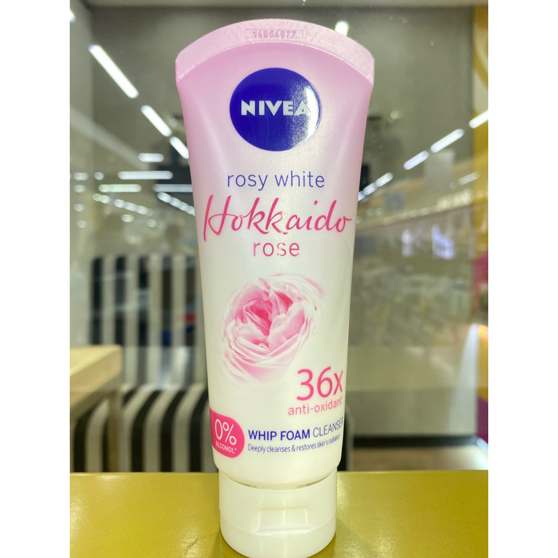 Jual Nivea Hokkaido Rose Whip Foam 100 ML | Shopee Indonesia