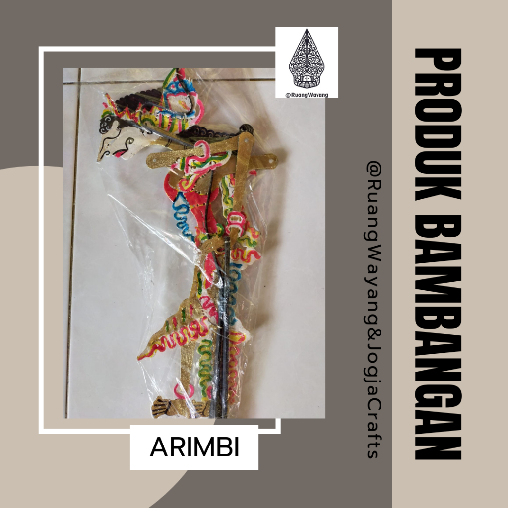 Jual Wayang Kulit Asli Standar Dalang Dewi Arimbi Dewi Kunti Drupadi ...