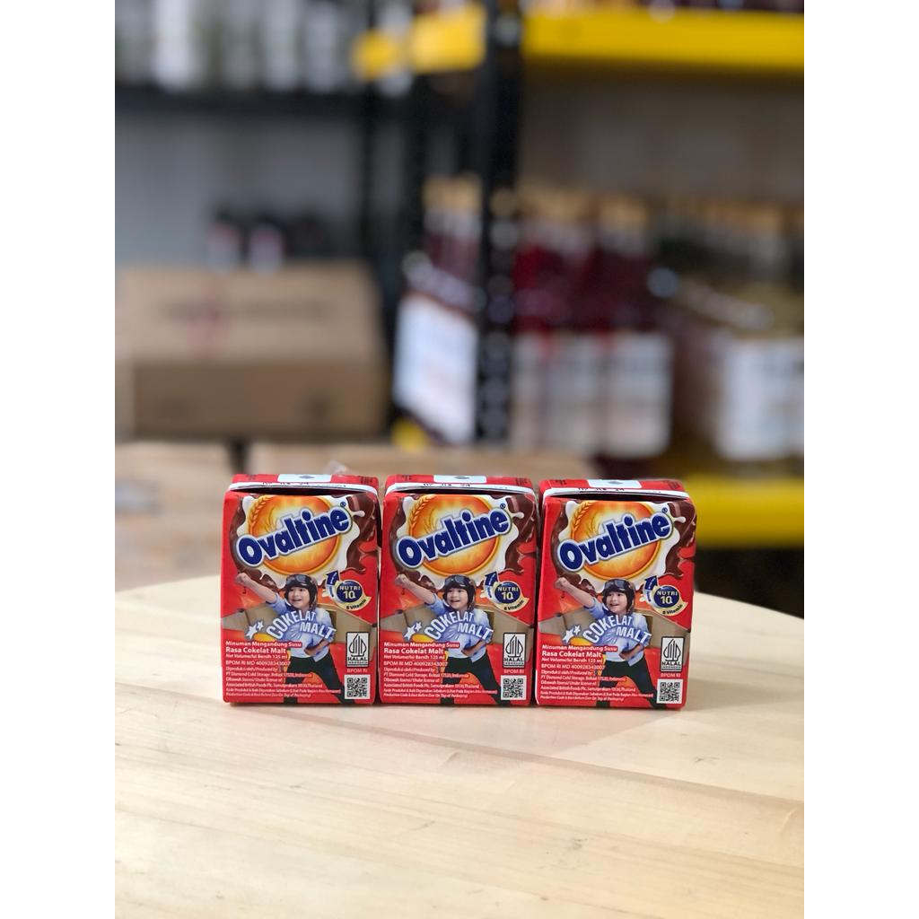 Jual Susu Ovaltine Chocolate Malt 125 ml | Susu UHT Ovaltine 125 ml | Shopee Indonesia