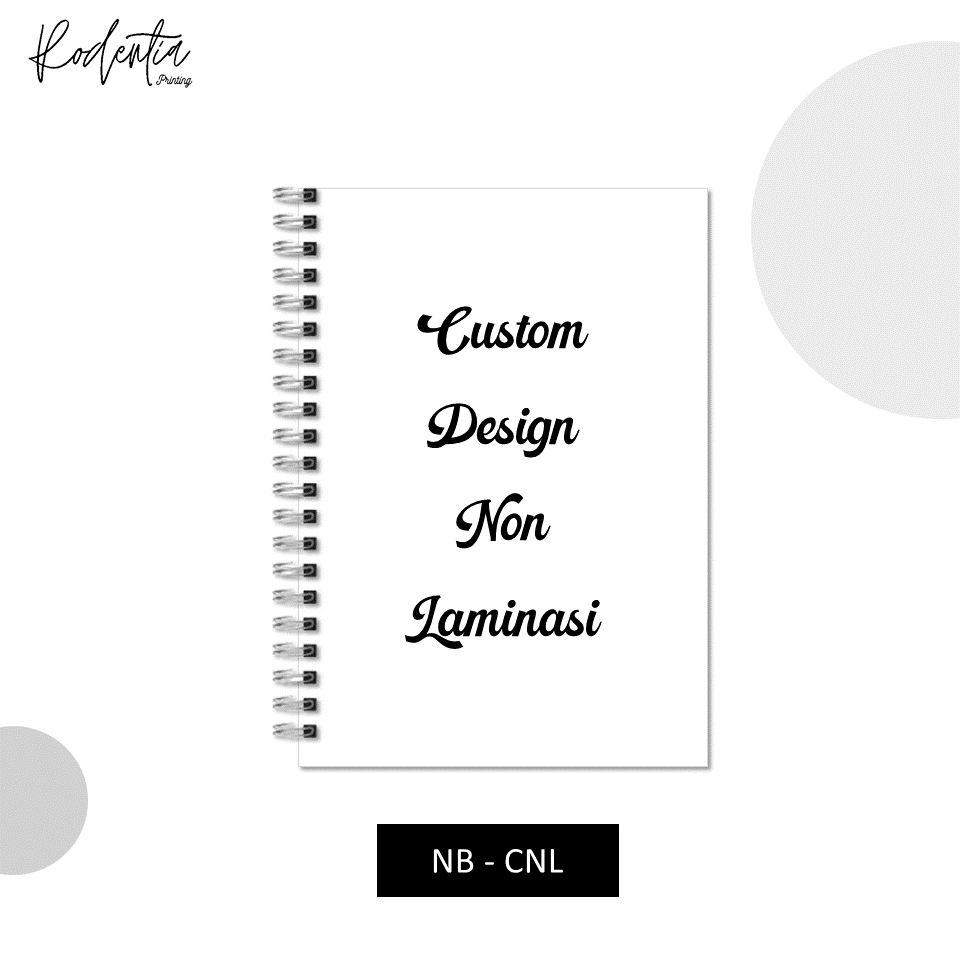 Jual Buku Catatan Note Books Isi 50 100 Lembar Polos Jilid Spiral ...