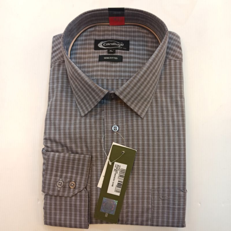Jual CARDINAL Original Kemeja Formal Pria Panjang FAKAF6083 | Shopee ...
