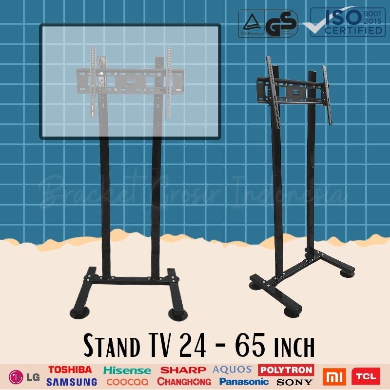 Jual Bracket TV LED LCD 32 40 43 50 55 60 65 24 21 14 Inch Dijamin ...