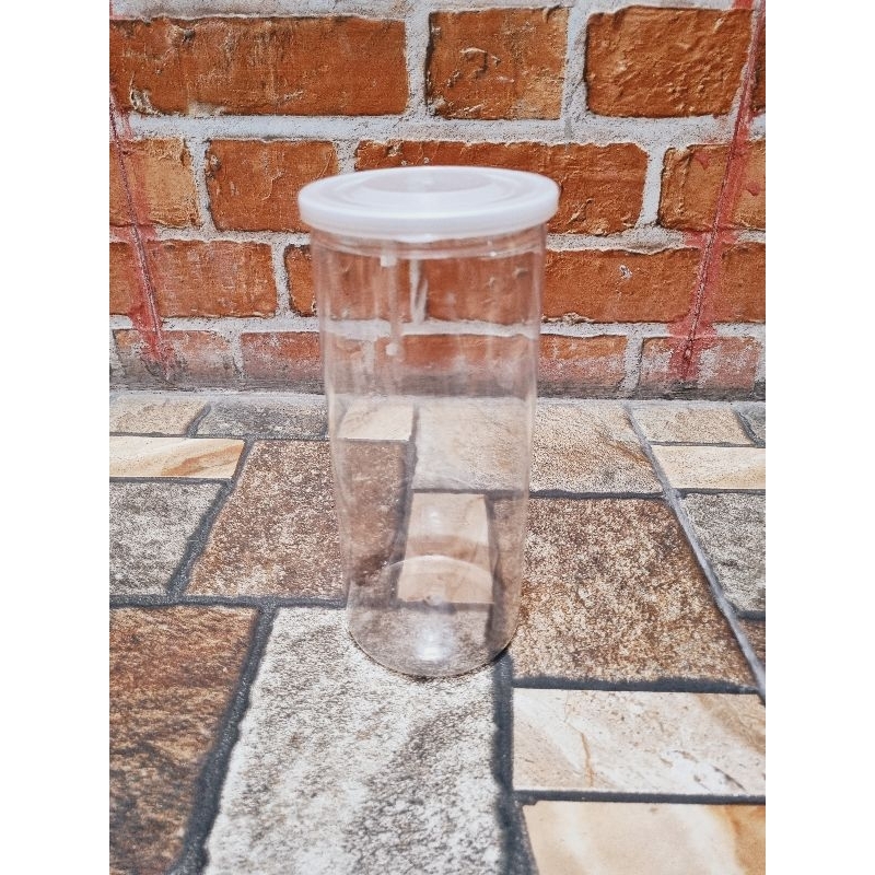 Jual BOTOL PLASTIK TABUNG TEBAL TEMPAT ALAT TULIS SEDOTAN PERMEN ...