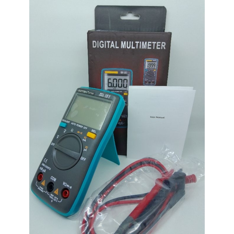 Jual DIGITAL MULTIMETER DIGITAL AVOMETER ZOTEK ZT98 | Shopee Indonesia