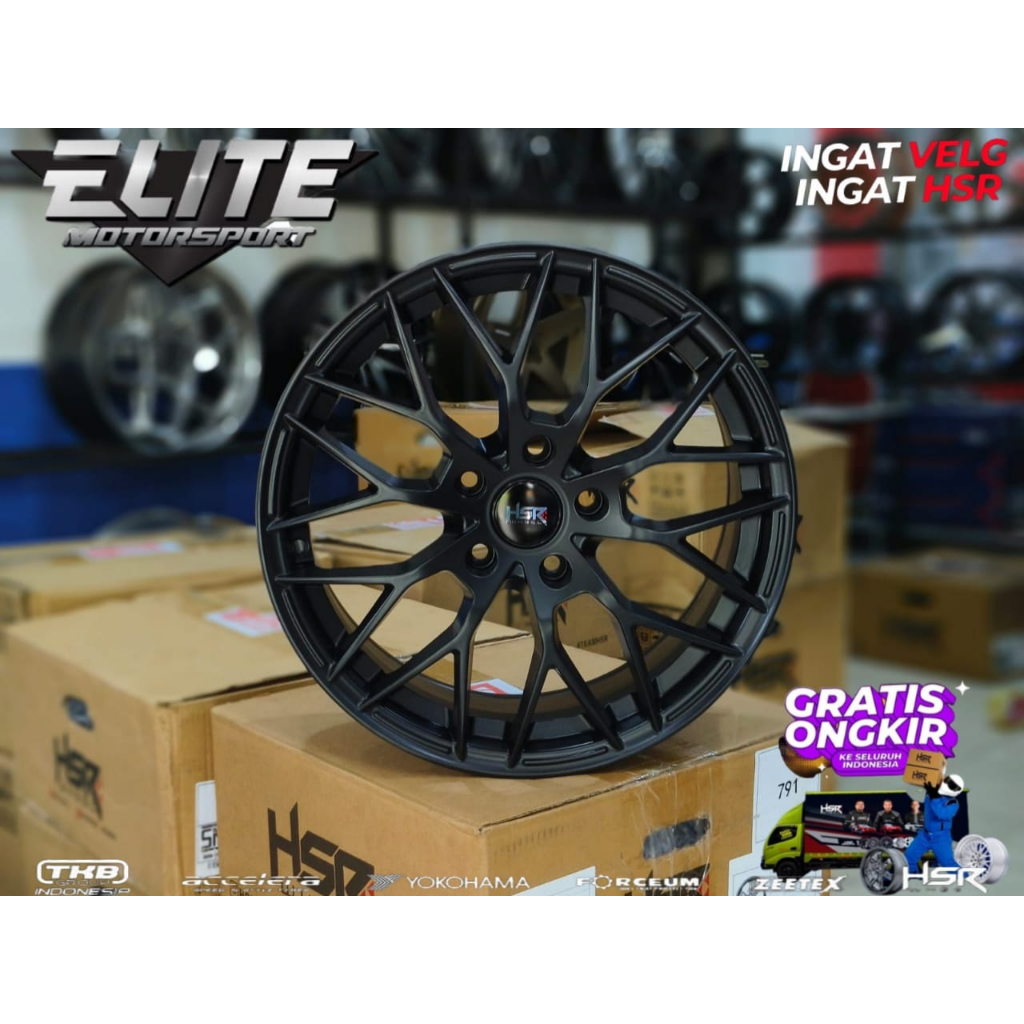 Jual Velg Racing R17 Mobil Xpander Outlander X-over Alphard Innova Brv Cortez Captiva Accord Hrv ...