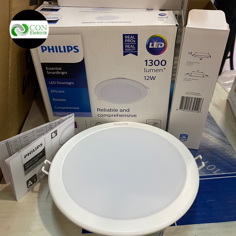 Jual LAMPU DOWNLIGHT PHILIPS LED 12W DN027B G3 PROMO | Shopee Indonesia