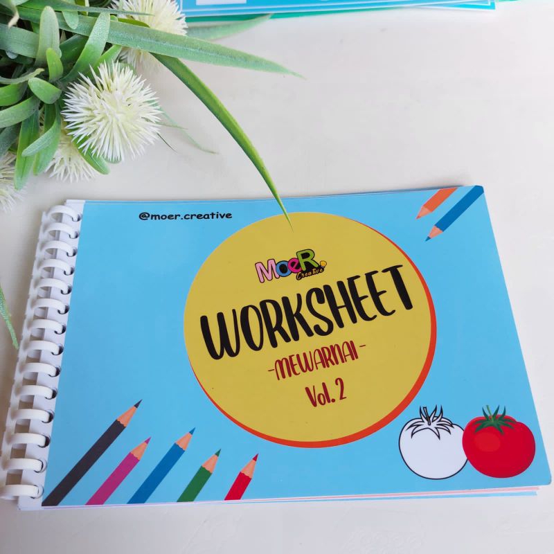 Jual Bundling Mini Worksheet (A5) Activity Book Untuk Anak Usia 2 3 4 5 ...