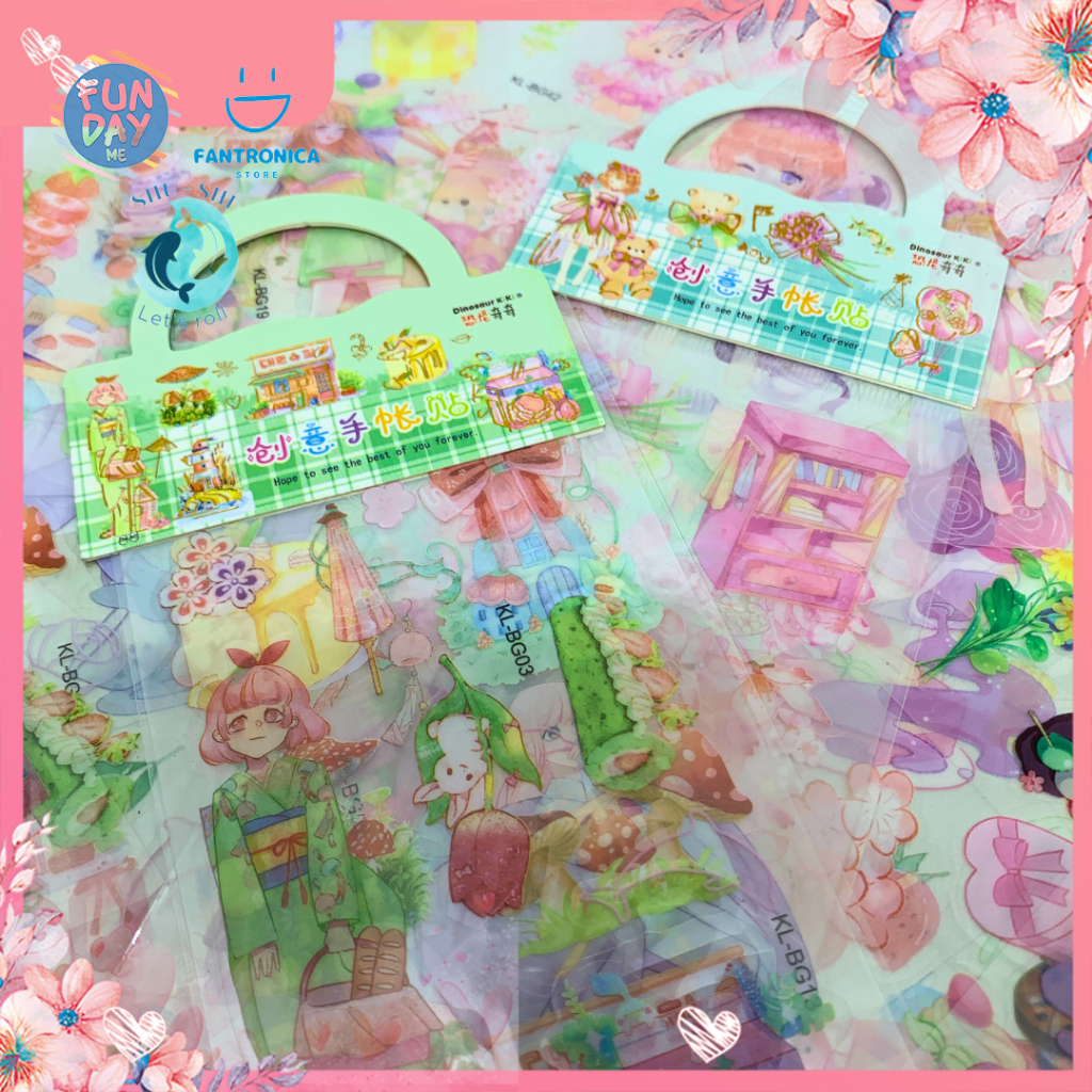 Jual Stiker Bag bungkus bentuk tas isi 3 Pcs / sticker plastik bahan ...