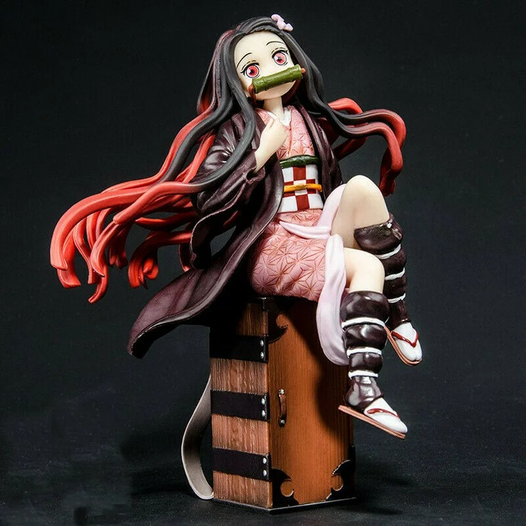 Jual Figure Kimetsu No Yaiba Demon Slayer Nezuko Kamado Sitting in the ...