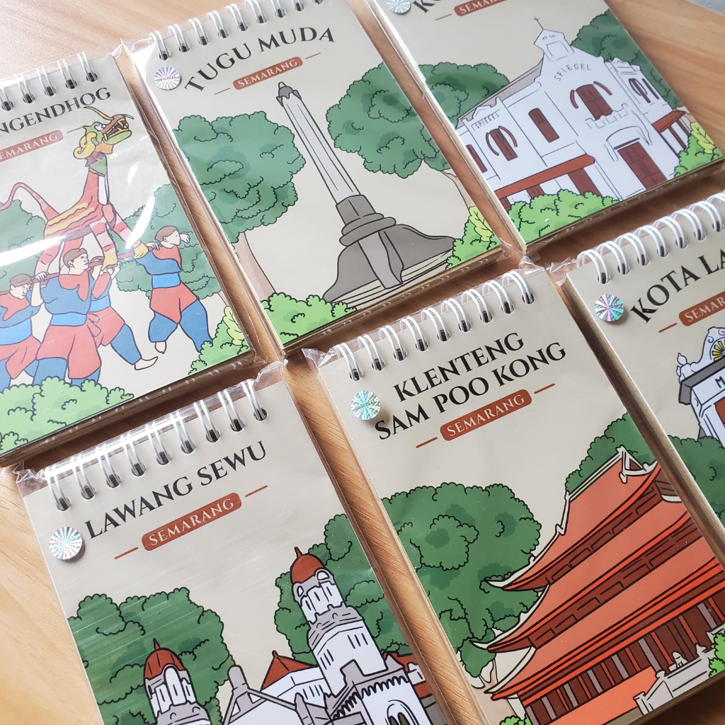 Jual Souvenir Notes Blocknote Semarangan Oleh Oleh Souvenir Indonesia ...