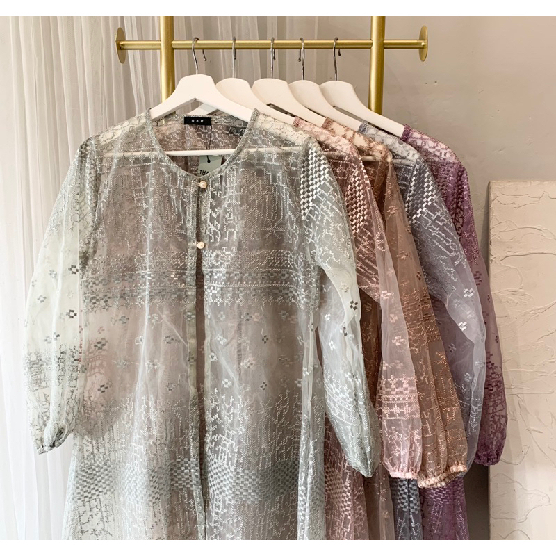 Jual LULA ORGANZA TUNIC | Shopee Indonesia