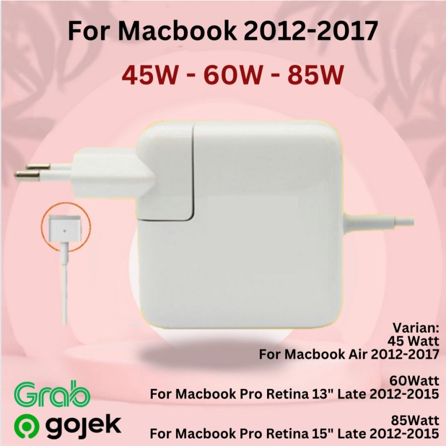 Jual Charger Macbook PRO AIR Magsafe2 45W 60W 85W Magsafe 2 60 Watt ... Jual Charger Macbook PRO AIR Magsafe2 45W 60W 85W Magsafe 2 60 Watt ...