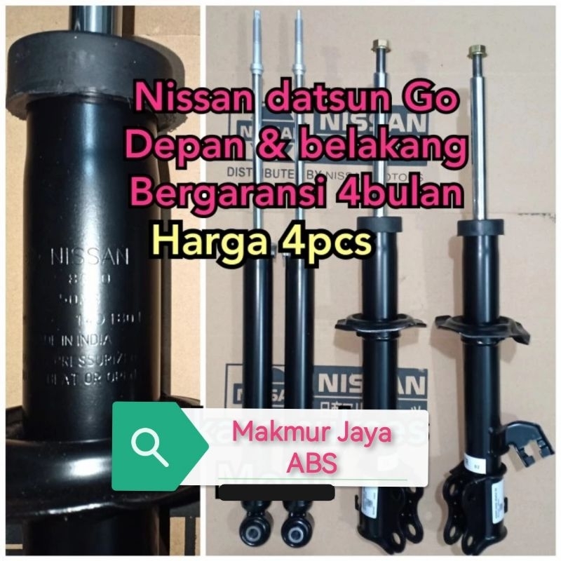 Jual shockbreaker shock absorber datsun go depan belakang | Shopee ...