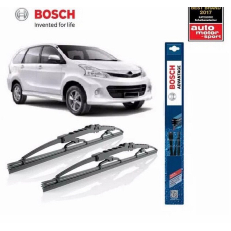 Jual Wiper Besi Bosch Advantage Daihatsu Xenia Toyota Avanza All New | Shopee Indonesia