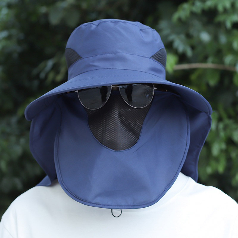 Jual Topi Masker / Topi Anti Matahari / TOPI BUCKET RIMBA / Rimba Hat ...