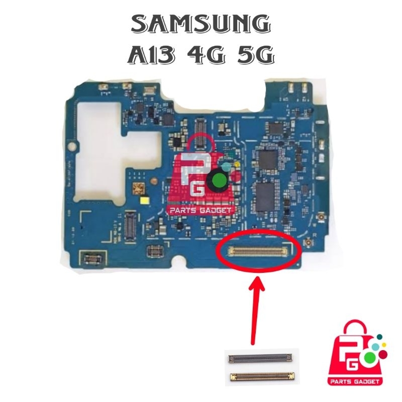 Jual Konektor Mainboard Samsung A13 4G 5G Soket Connector Sub Board ...