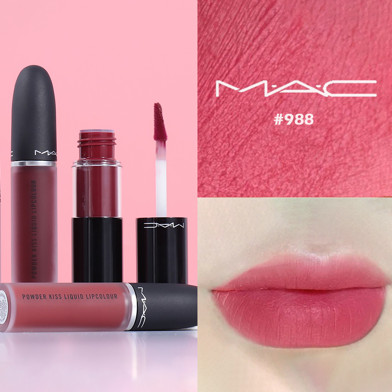 Jual MAC LIQUID LIPSTICK 5ML / Mac Powder Kiss Matte / Lip Tint / Lip ...