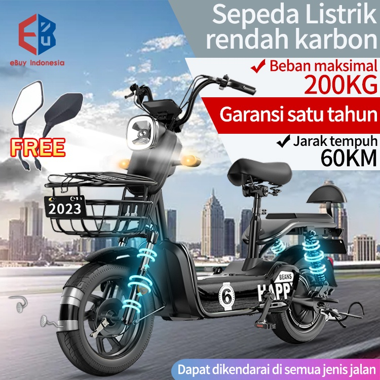 Jual Sepeda listrik / motor berkecepatan tinggi 48V berdaya tinggi ...