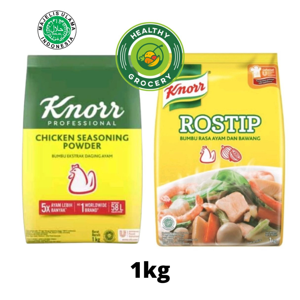 Jual Knorr Rostip 1kg / Bumbu Rasa Ayam Dan Bawang / Knorr Chicken ...