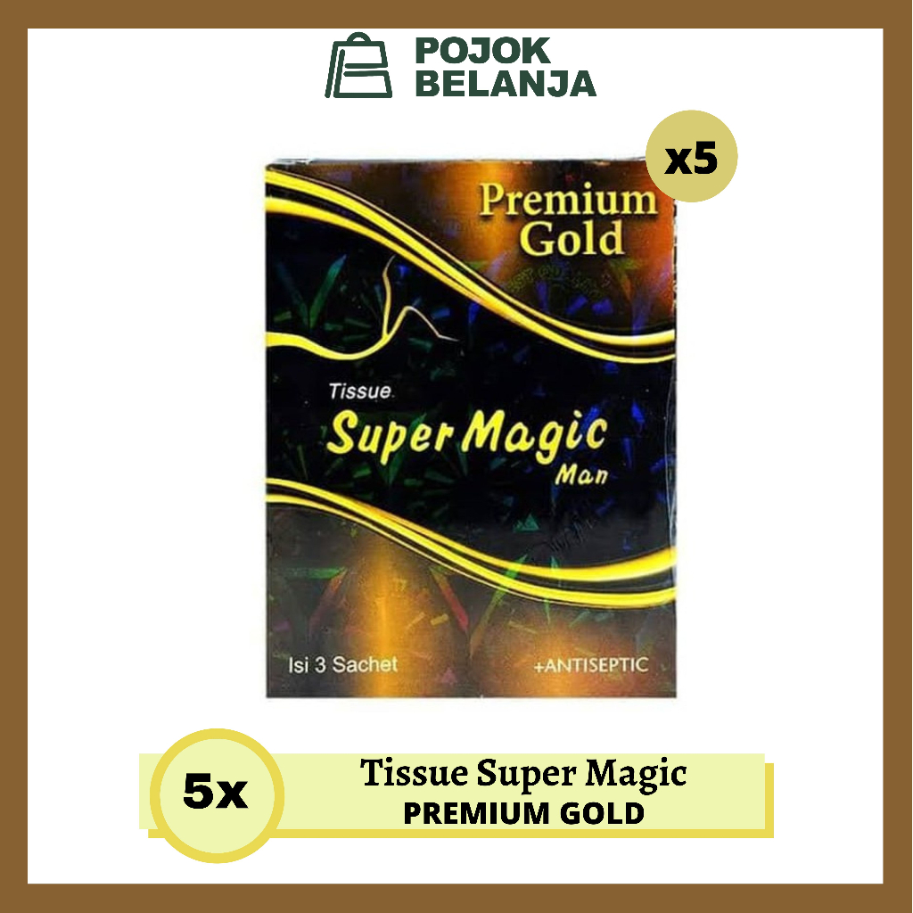 Jual Tisu Magic Man Premium Original Tissue Super Magic Power Tissu ...