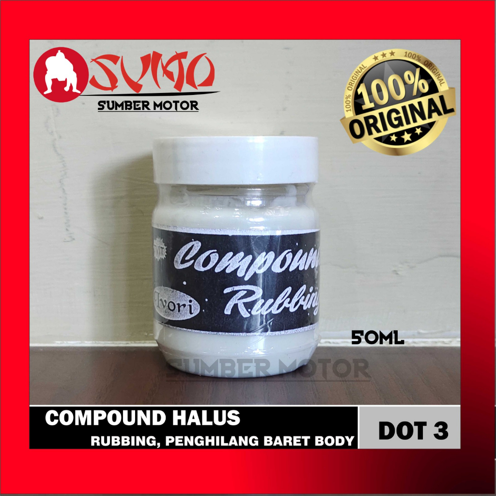 Jual KOMPON COMPOUN HALUS WARNA PUTIH 50gr | Shopee Indonesia