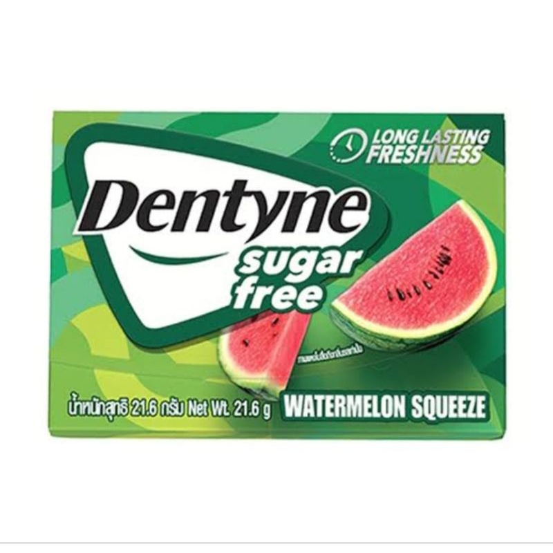 Jual DENTYNE Chewing Gum Sugar Free Fresh Watermelon | Shopee Indonesia