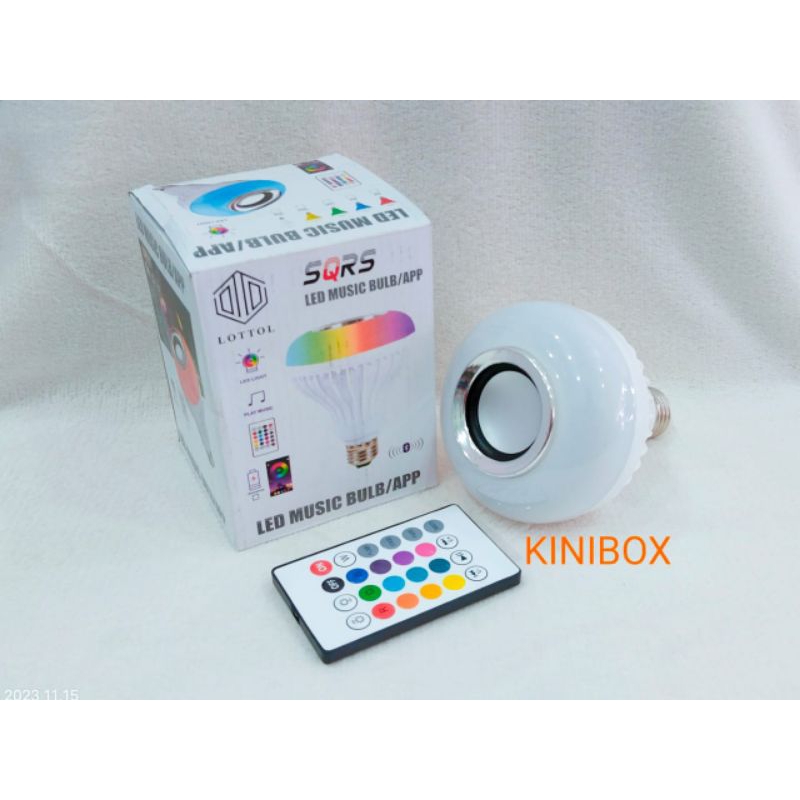 Jual Lampu Music BT / Lampu + Speaker BLUETOOTH / Lampu LED Warna Warni ...