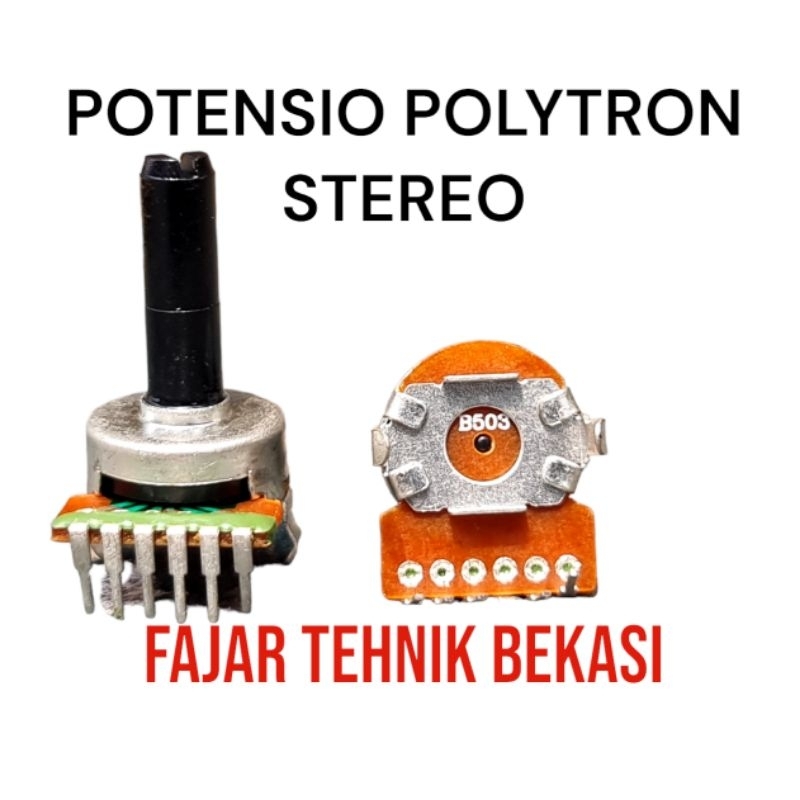 Jual potensio polytron speaker aktif radio stereo 6pin | Shopee Indonesia
