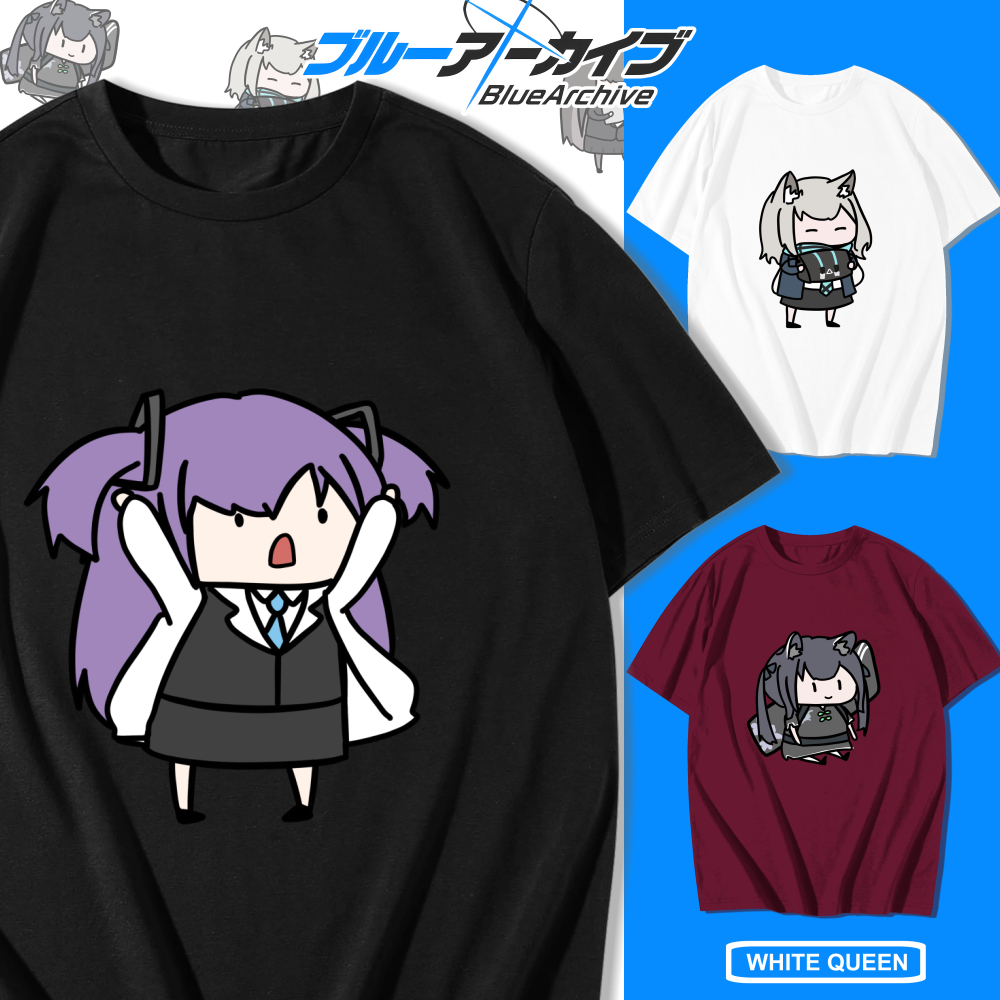 Jual KAOS BLUE ARCHIVE CHARACTER CHIBI - KAOS DISTRO PRIA & WANITA ...