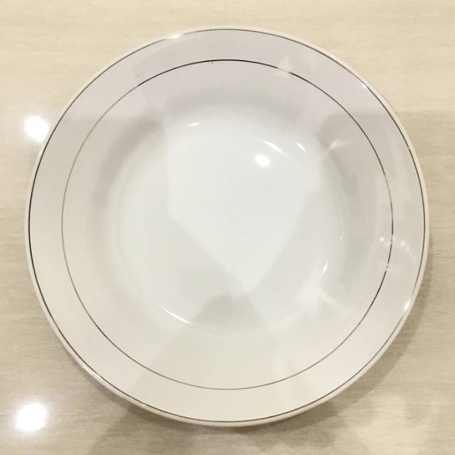 Jual PIRING CANTIK / PIRING MAKAN SANGO 8"inch KERAMIK/PIRING LIST ...