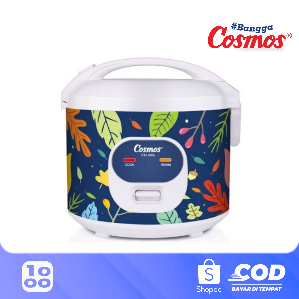 Jual Magic Com Cosmos 1.8 Liter Garansi Resmi Rice cooker Mejikom CRJ-3306 | Shopee Indonesia