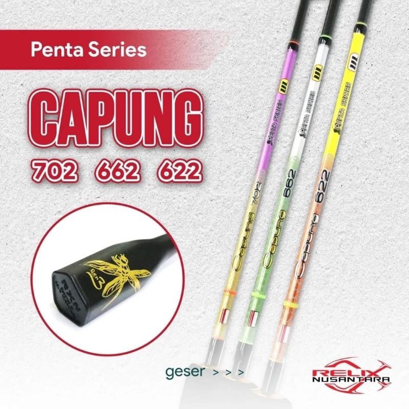 Jual Joran RELIX CAPUNG Penta Series 662 UL Dan 702 SE Spesial Edition ...