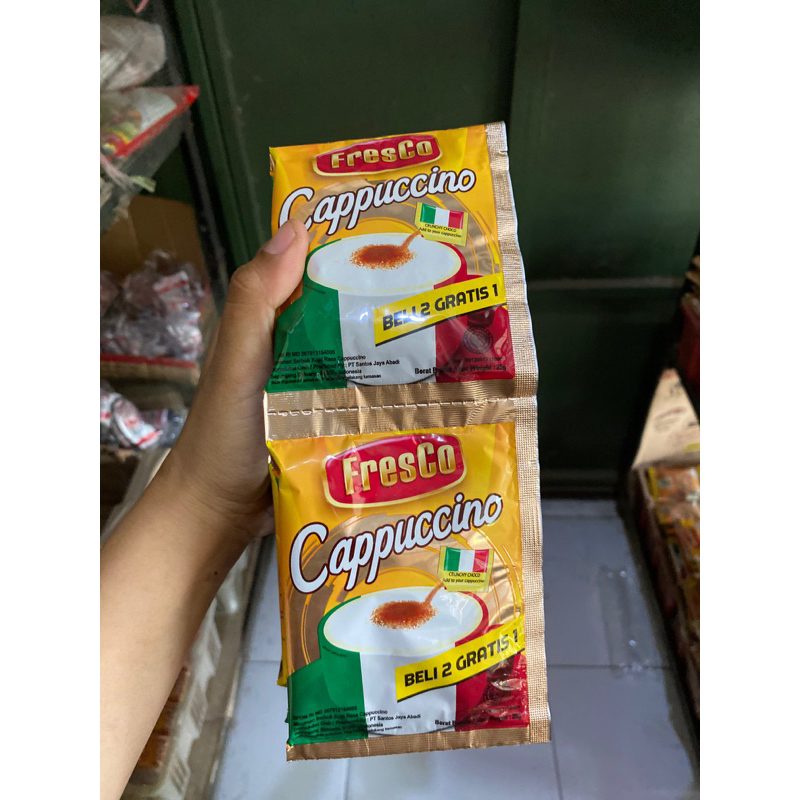 Jual Fresco Capucino Renceng Isi 15 @ 25 g | Shopee Indonesia